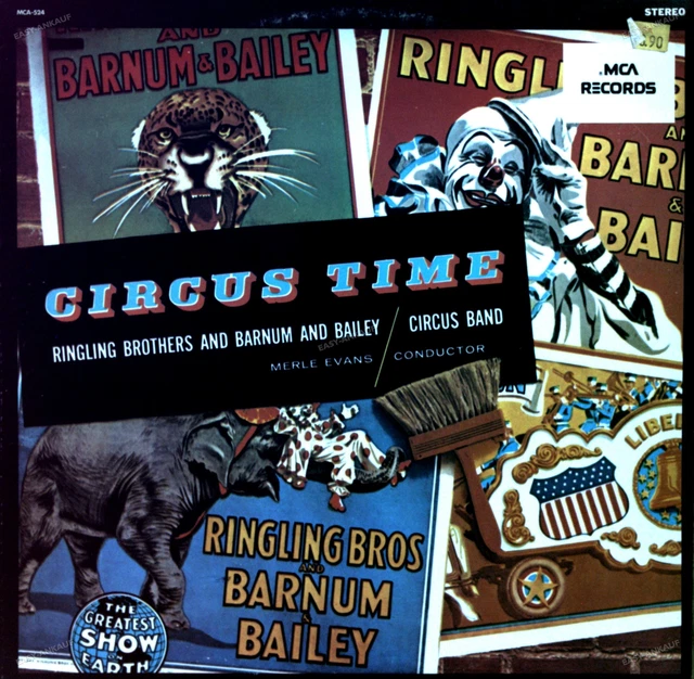 RINGLING BROTHERS & Barnum And Bailey Circus Band - Circus Time US LP ...
