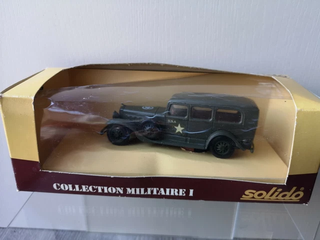 SOLIDO MILITARY COLLECTION 6003 CADILLAC HQ - Made in France £11.99 ...
