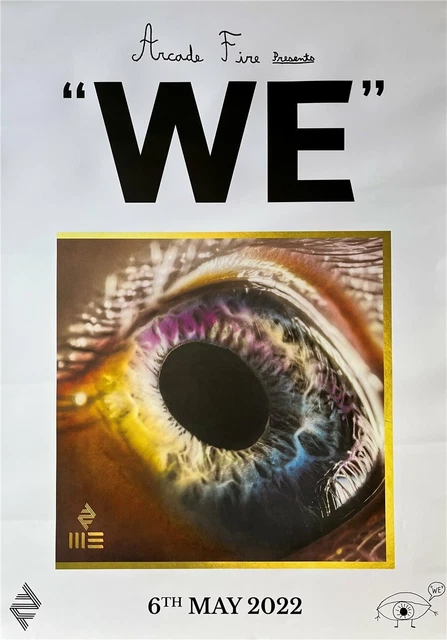 ARCADE FIRE WE Album Promo Affiche A1 84cm X 59 CM EUR 63,66 - PicClick FR