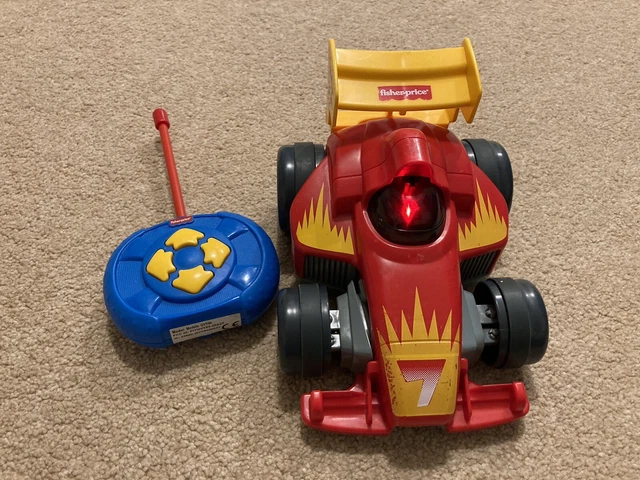 FISHER-PRICE MY EASY First RC Toy Race Car Battery Powered Remote ...