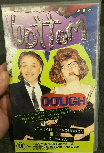 BOTTOM - DOUGH VHS VIDEO TAPE (Rik Mayall BBC UK / British comedy ...