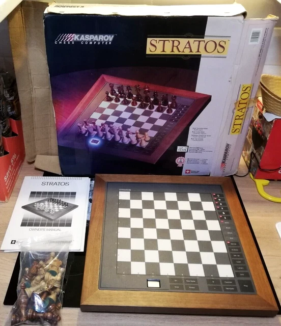 VINTAGE CHESS COMPUTER Kasparov Stratos by saitek, 1980s, vgc, Works ...