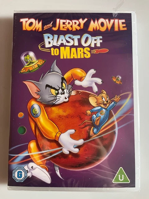 TOM AND JERRY: Blast Off To Mars (DVD) Brand New Sealed £2.99 - PicClick UK