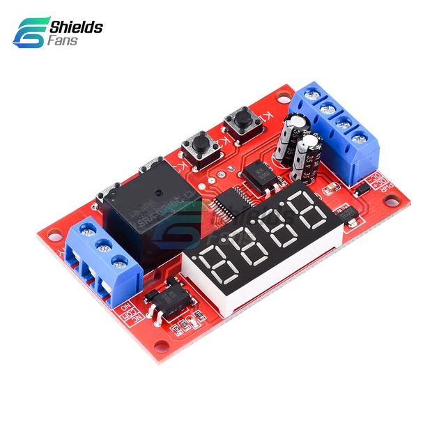 RELAY MODULE DC 5V/12V/24V Programmable Optocoupler Isolation Pulse ...