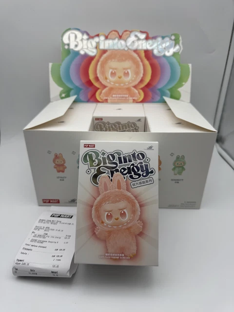 POP MART LABUBU BIG INTO ENERGY Blind Box NEW SEALED Original EUR 39,99 ...