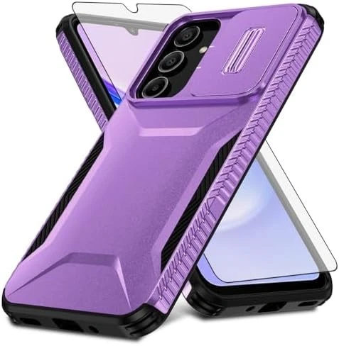SAMSUNG GALAXY A16 5G/4G Phone Case with Tempered Glass Screen ...