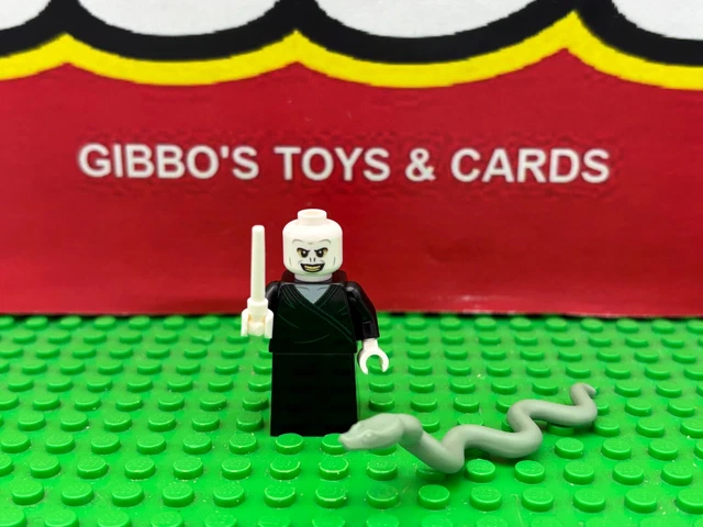 LEGO VOLDEMORT + wand & nagini minifigure HARRY POTTER set 75965 hp197 ...