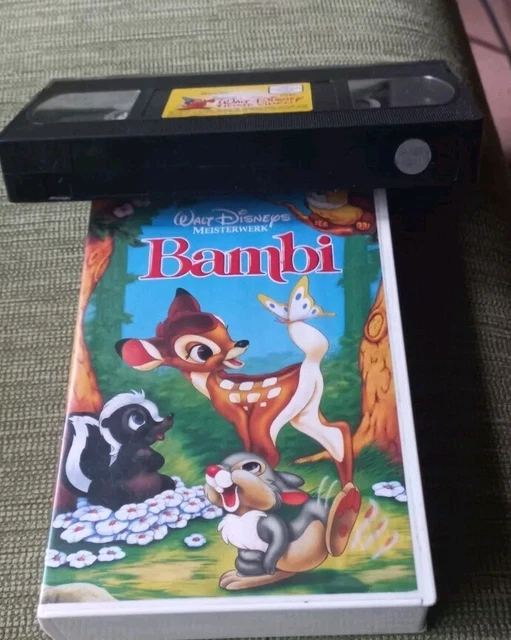 WALT DISNEY BAMBI Vhs Kassette EUR 30,00 - PicClick DE