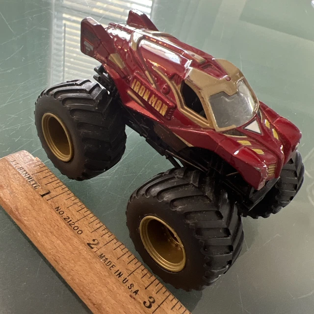 HOT WHEELS MONSTER Jam Truck 1/64 Rare Die-cast Metal Iron Man EUR 6,43 ...