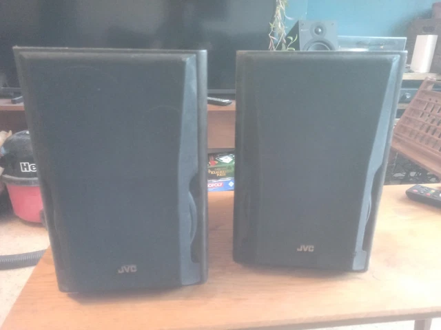 JVC UX-B1013 BOOKSHELF Speakers HiFi Sound £31.90 - PicClick UK