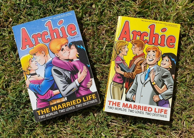 RARE ARCHIE THE Married Life Comics 1 & 2 Graphic Novel Book set ...
