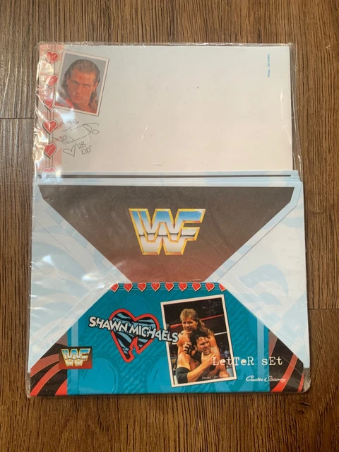 VINTAGE WWF/WWE SHAWN Michaels Letter Writing Stationery From 1997 ...