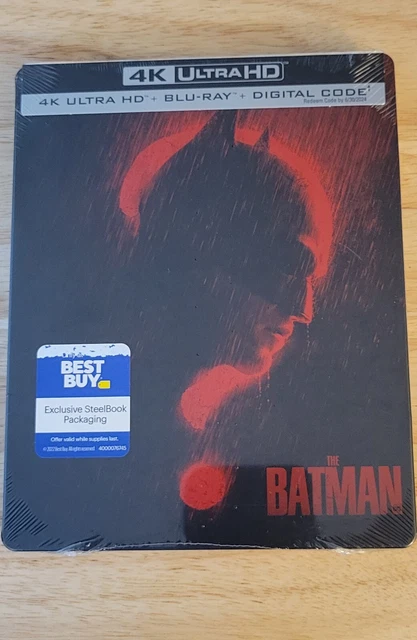 THE BATMAN 2022 (4K , Blu-ray/Digital) Steel book BestBuy Exclusive Brand New £35.90 - PicClick UK