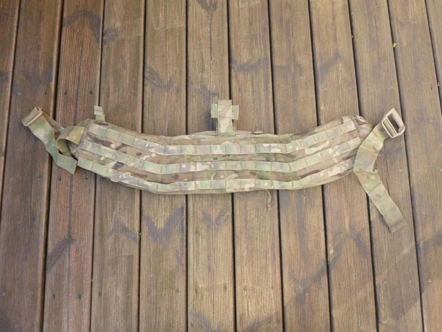 BRITISH ARMY MTP Virtus Molle Hip Pad Belt Webbing Chassis Military ...