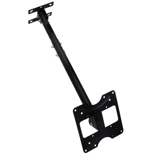 FOLDING CEILING TV Mount Stand Monitor Adjustable Balcony Bracket £68. ...