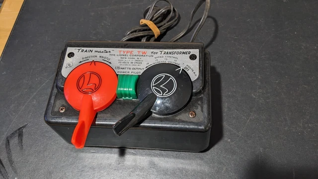 LIONEL TRAIN MASTER Type TW Toy Transformer 175 watt Output - Tested ...