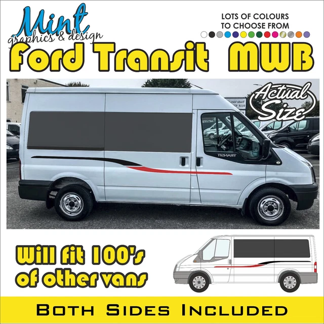 FORD TRANSIT MK7 MWB compatible CAMPER van Motorhome GRAPHICS DECALS ...