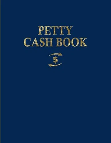 PETTY CASH BOOK Petty Cash Log Book | Petty Cash Ledger For Small ...