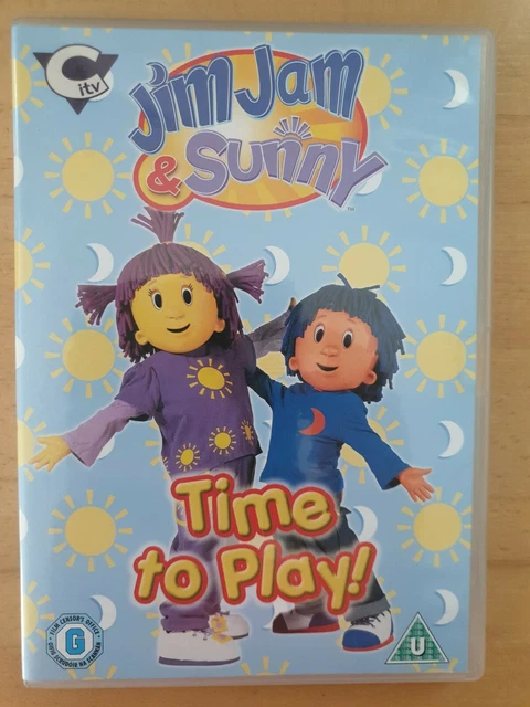 JIM JAM AND Sunny Time To Play Dvd Kids 6 Episodes £9.49 - PicClick UK
