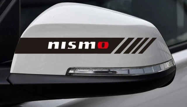 NISSAN NISMO SPORT VINYL WING MIRROR DECALS STICKERS nissan x2 JDM £9. ...