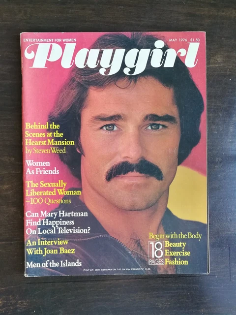 PLAYGIRL MAGAZINE MAY 1976 Rock Pamplim Centerfold - Carlos Roebuck ...