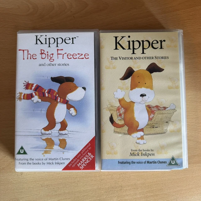 KIPPER THE BIG Freeze & The Visitor Vhs Tape - Rare Retro Movie Double ...