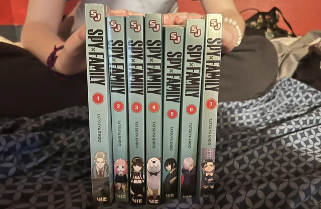 SPY X FAMILY by Tatsuya Endo (Manga Set Vol 1-7! English) £48.15 - PicClick UK