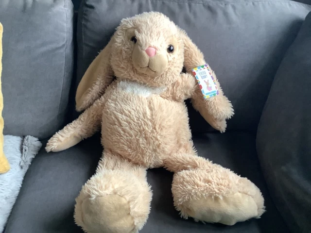 KEEL TOYS EASTER bunny cuddly rabbit, lop eared,new ,soft teddy, plush ...