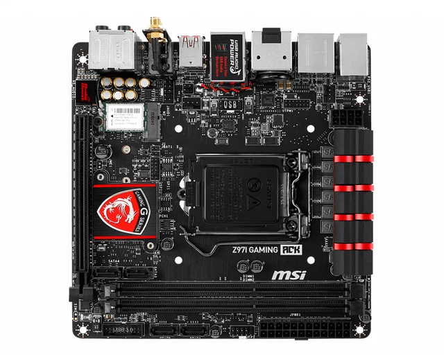 MSI Z97I GAMING AC Motherboard Intel Z97 LGA 1150 DDR3 DIMM USB3.0 Mini ...