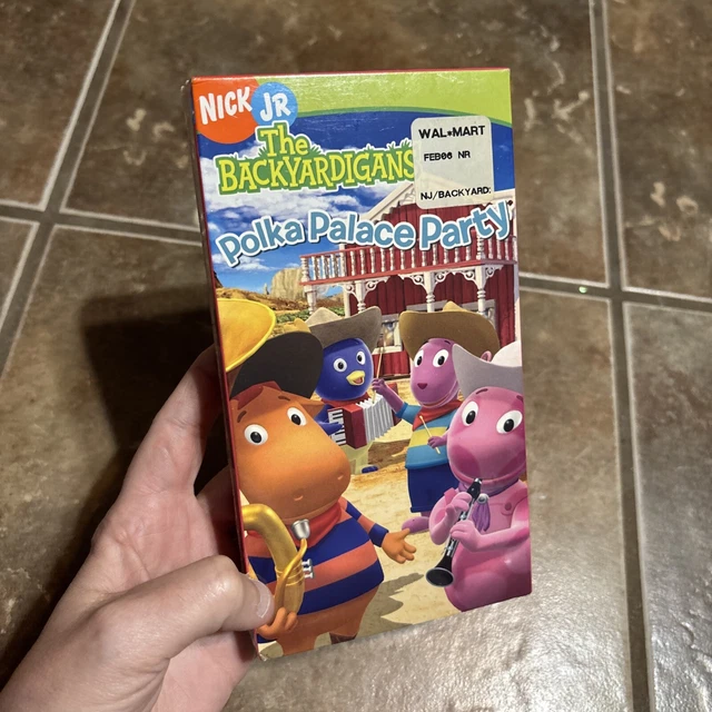 NICK JR THE Backyardigans VHS Sealed Polka Place Party 2006 £8.09 ...