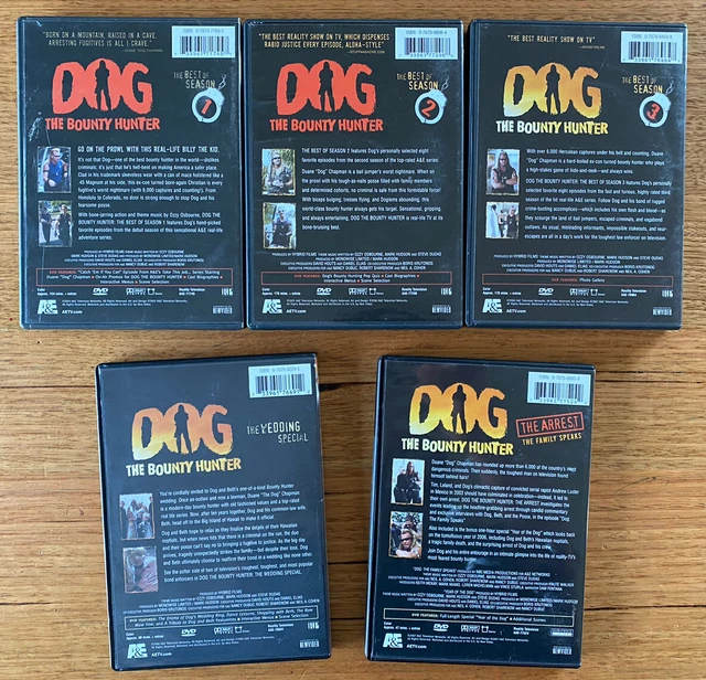 DOG THE BOUNTY Hunter DVD Lot Best of Seasons 1 2 3 + Wedding & Arrest ...