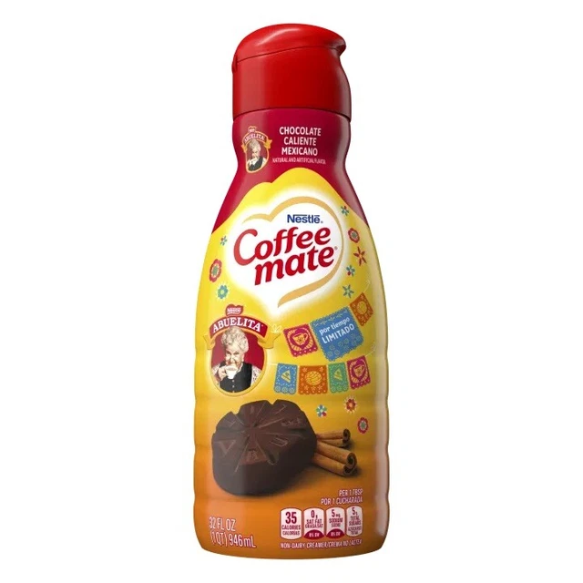 NESTLE COFFEE MATE Abuelita Mexican Hot Chocolate Liquid Coffee Creamer ...