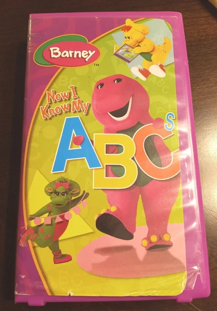 BARNEY (VHS) NOW I Know My ABC's Plus 30 Minute Barney Feature And ...
