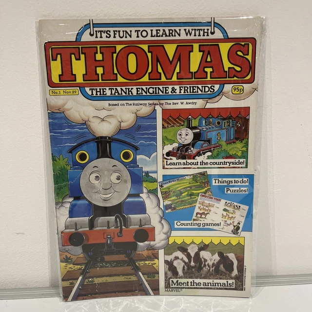 ISSUE NO.1 1989 Marvel Fun To Learn With Thomas The Tank Engine ...