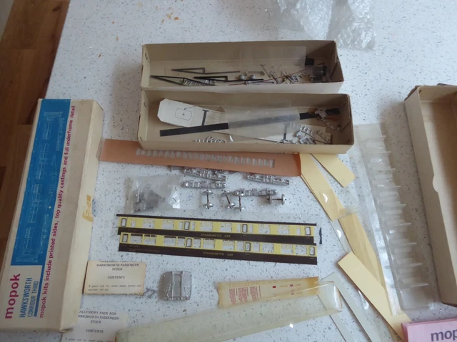 MOPOK GWR HAWKSWORTH Dynamometer Coach, Part Assembled & Loads of Other ...