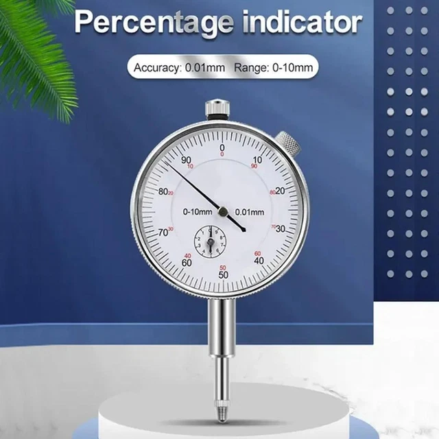 IMPERIAL DIAL TEST indicator DTI Gauge & Magnetic Base Stand Clock ...