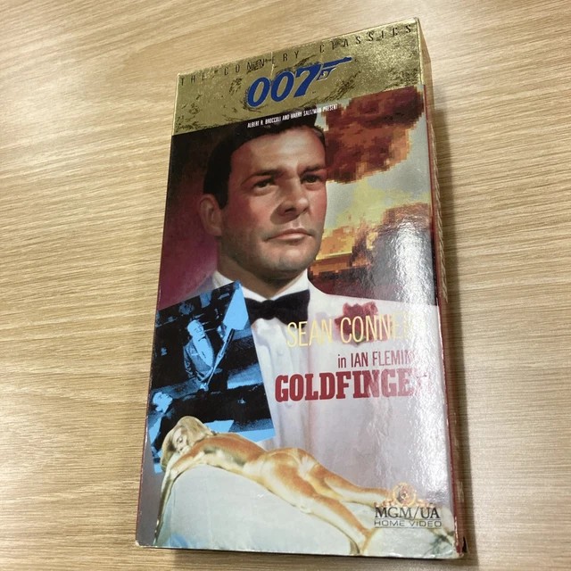 VINTAGE VHS TAPES The Connery Classics - James Bond - Goldfinger - Still Sealed £1.46 - PicClick UK
