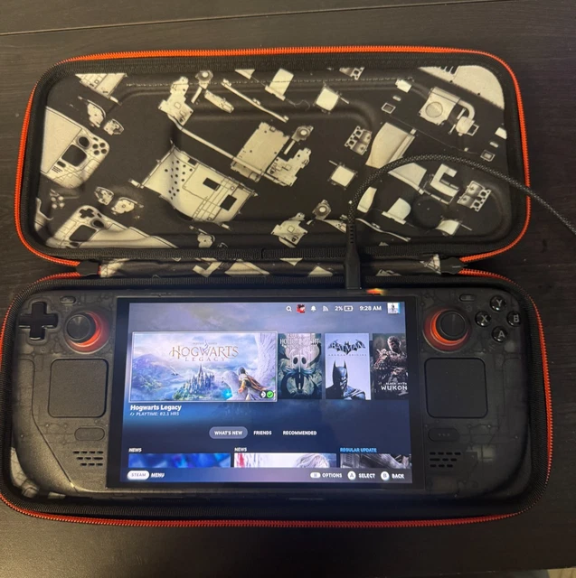 VALVE STEAM DECK OLED Limited Edition (Smoky Translucent) Console 1TB ...