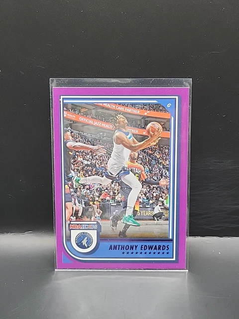 2022-23 NBA HOOPS - Anthony Edwards viola #194 - Minnesota lupi di ...