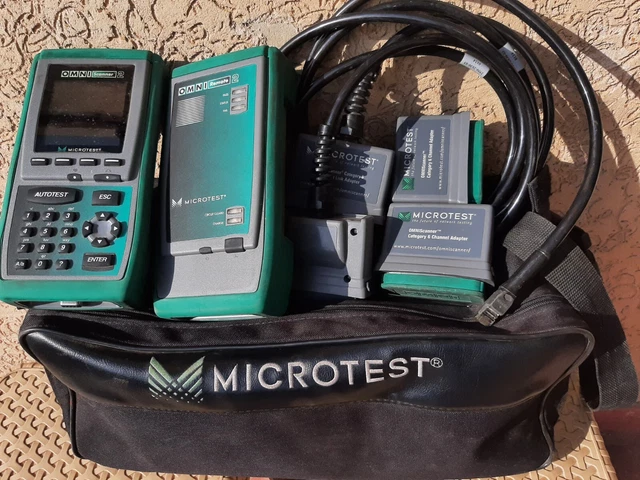 FLUKE MICROTEST OMNI Scanner with OMNI Remote 2 with accessory $795.00 ...