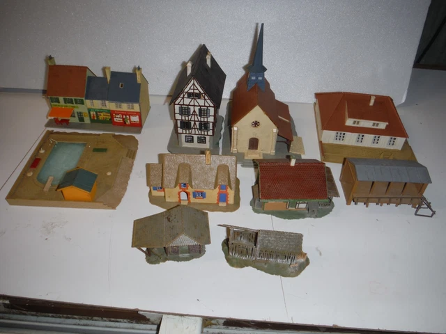 10 DÉCORS MAQUETTE Jouef HO 1/87e EUR 50,00 - PicClick FR