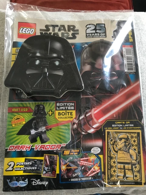 MAGAZINE LEGO STAR Wars 25 ans Collector Darth Vader NEUF SOUS BLISTER ...