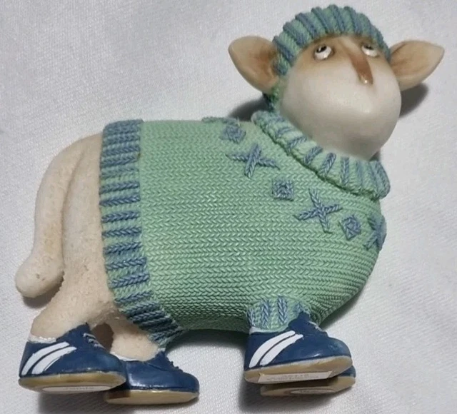 BORDER FINE ARTS Toni Goffe Sheep Figure Enesco Ewe And Me Jamie A6116 ...