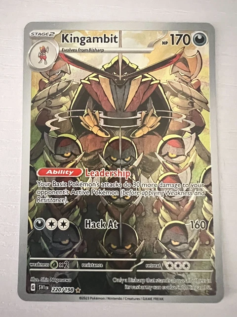 KINGAMBIT 220/198 - Scarlet and Violet Pokemon Card - NM EUR 11,41 ...