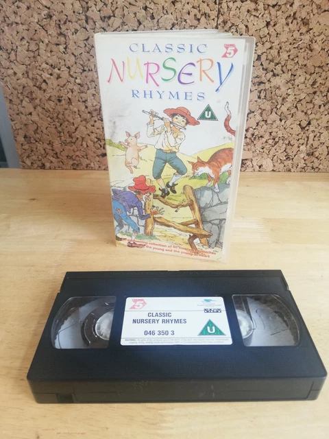 CLASSIC NURSERY RHYMES VHS Video PAL 1991 Channel 5 £5.21 - PicClick UK