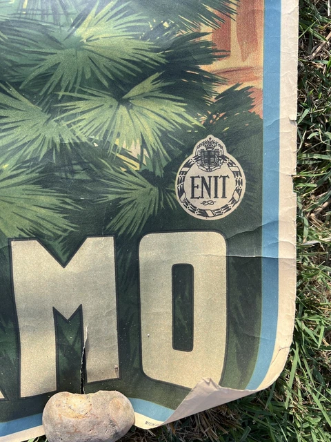 AFFICHE ITALIE VILLE Palerme Édition Enit Italy Poster EUR 500,00 ...