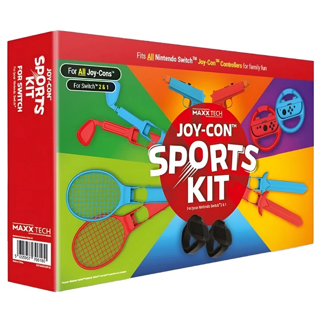 JOY CON SPORTS Kit For Nintendo Switch 2 & 1 - Controller Accessories ...