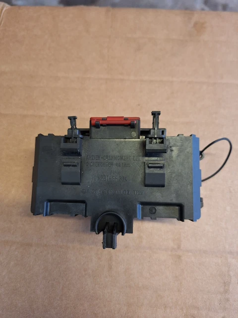 MERCEDES C180 KOMPRESSOR Coupe Battery Terminal Fuse Box Relay £21.49 ...
