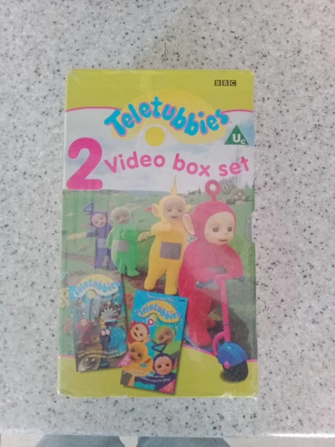 TELETUBBIES (BOX SET) (VHS, 1999) Rare Find! Semi Sealed £8.99 ...