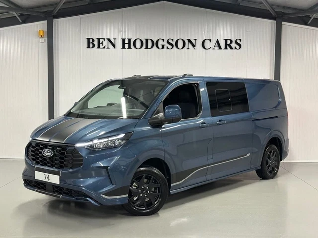 2024 74 FORD Transit Custom 2.0 300 Ecoblue Sport Crew Van Double Cab ...